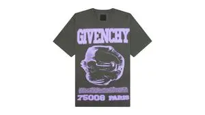 Givenchy Spray Skull Design Casual Fit T-shirt