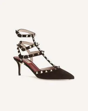 Valentino Garavani Rockstud Suede Pumps