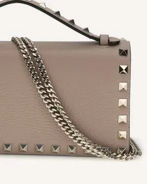 Valentino Garavani Rockstud Chain Wallet