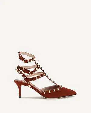 Valentino Garavani Rockstud Suede Pumps