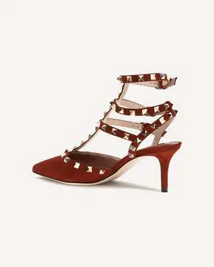 Valentino Garavani Rockstud Suede Pumps