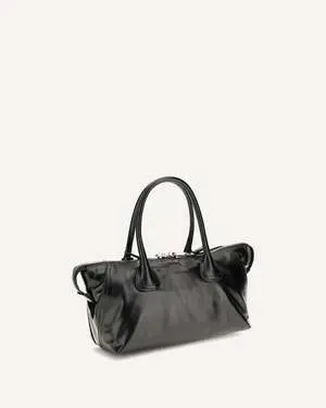 Miu Miu Glossy Leather Handbag
