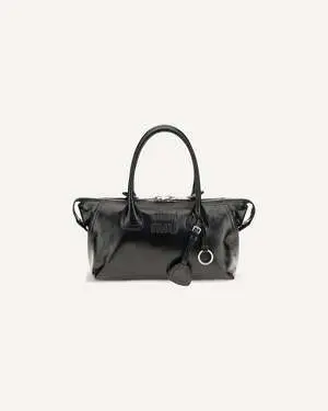 Miu Miu Glossy Leather Handbag
