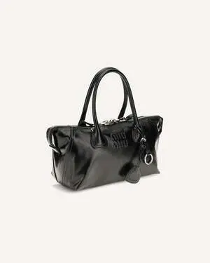 Miu Miu Glossy Leather Handbag