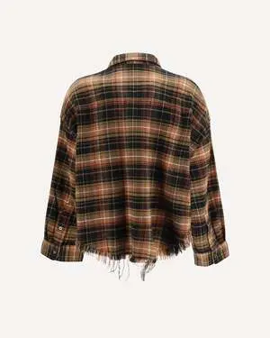 R13 Plaid Shirt Feale