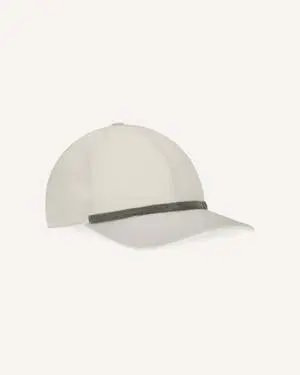Brunello Cucinelli Baseball Cap With Monili Embellishment