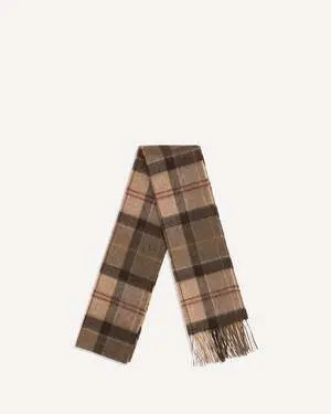 Barbour Tartan Scarf - Beige