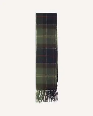 Barbour Tartan Scarf - Green