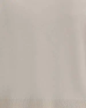 Brunello Cucinelli Cashmere Crewneck Sweater - White