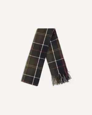 Barbour Stanway Tartan Wrap Scarf