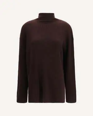 Loro Piana Ribbed Turtleneck Sweater