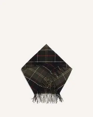 Barbour Kirklees Tartan Scarf - Green