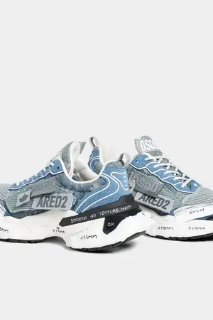 Dsquared2 Denim Monogram Sneakers