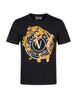 Versace T-shirt Size Cotton, Elastane - Black