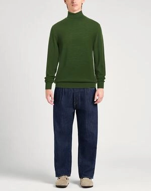 MANUEL RITZ Turtleneck Size Virgin Wool