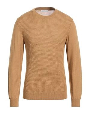 MANUEL RITZ Sweater Size Wool, Acrylic - Camel