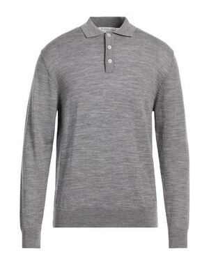 MANUEL RITZ Sweater Size Wool - Grey
