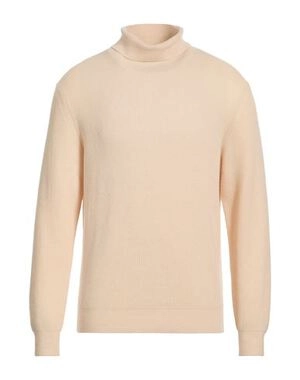 MANUEL RITZ Turtleneck Apricot Size Wool, Cashmere - Orange