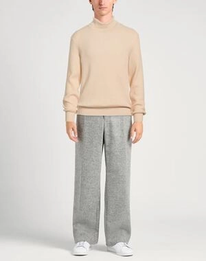 MANUEL RITZ Turtleneck Apricot Size Wool, Cashmere