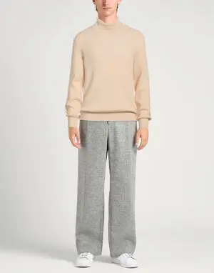 MANUEL RITZ Turtleneck Apricot Size Wool, Cashmere