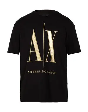 Armani Exchange T-shirt Size Cotton - Black