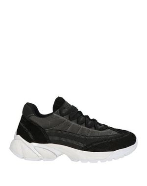 MAISON MARGIELA Sneakers Size Leather, Textile Fibers - Black