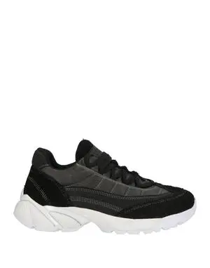 MAISON MARGIELA Leather And Textile Fibers Low-top Sneakers