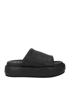 STRATEGIA Sandals Size Leather - Black