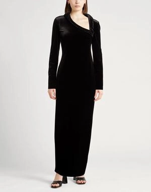 Emporio Armani Maxi Dress Size Polyester, Elastane