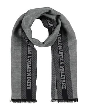 AERONAUTICA MILITARE Scarf Acrylic, Modal - Black