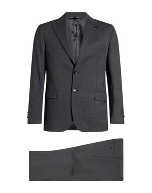 PAOLONI Suit Charcoal Size Virgin Wool