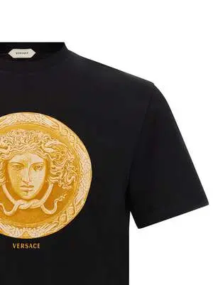Versace Medusa Coin' Print T-shirt