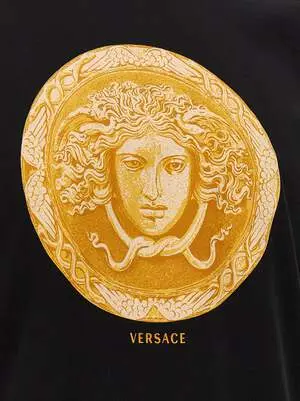 Versace Medusa Coin' Print T-shirt