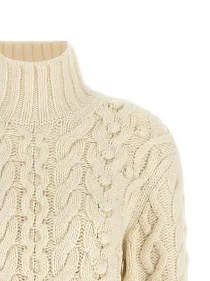 Stella McCartney Wool Bobble Turtleneck Sweater