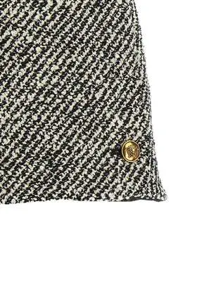 Versace Bouclé Wool Shorts