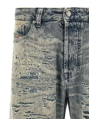 DIESEL® 1980 D-eeper Relaxed Straight Leg Jeans