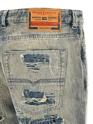 DIESEL® 1980 D-eeper Relaxed Straight Leg Jeans