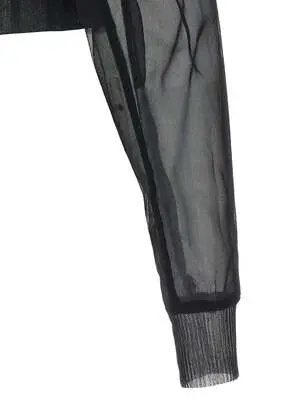 Rick Owens Dracucollar Cropped' Bomber Jacket