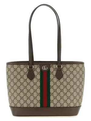 Gucci Medium 'ophidia' Shopping Bag - Brown