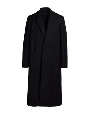 Emporio Armani Single-breasted Twill Coat