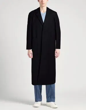 Emporio Armani Single-breasted Twill Coat