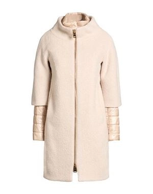 Herno Coat Size Virgin Wool, Viscose, Polyamide, Mohair Wool - Beige