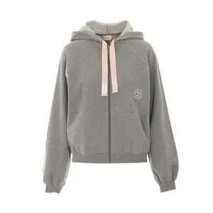 Repetto Logo Zip Up Hoodie