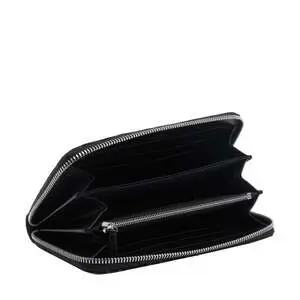 Fendi Ff Jacquard Zip Wallet