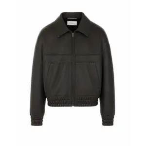 Saint Laurent Balloon Leather Blouson - Black