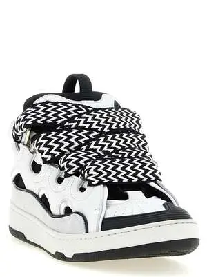LANVIN Curb Chunky Lace-up Sneakers - Multicolor