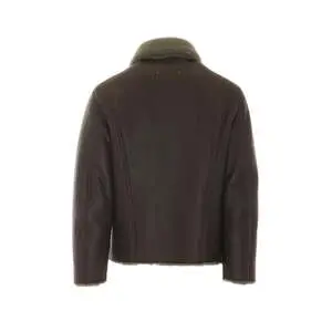 MAISON MARGIELA Waxed Shearling Jacket