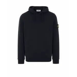 Stone Island Logo Hoodie - Blue