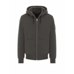 Moose Knuckles Classic Bunny Zip Hoodie - Gray