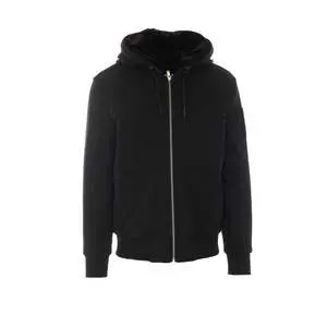Moose Knuckles Classic Bunny Zip Hoodie - Black